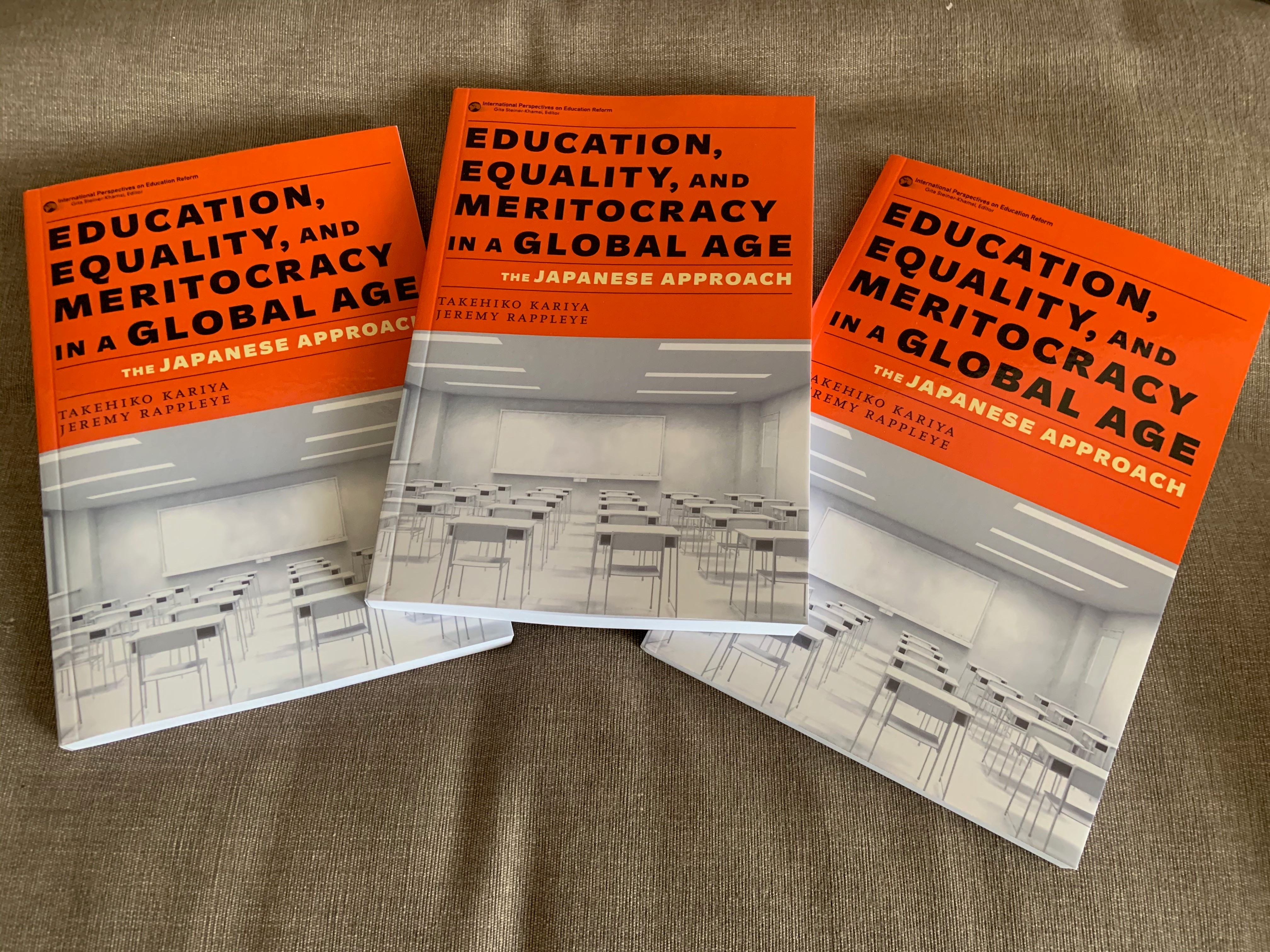 Takehiko Kariya and Jeremy Rappleye have recently published “Education ...
